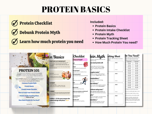 Ultimate Protein Guide & High Protein, Low Calorie Recipes – Hey Daisy Day