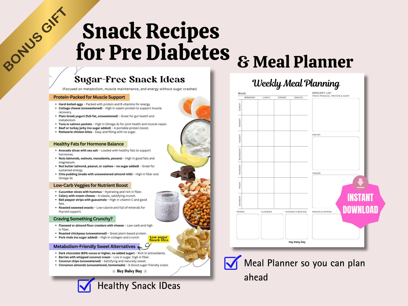 Natural Sugar Content Chart – Hey Daisy Day